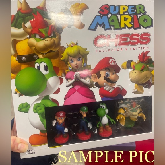 Nintendo | Toys | Super Mario Chess Set Collectors Edition | Poshmark